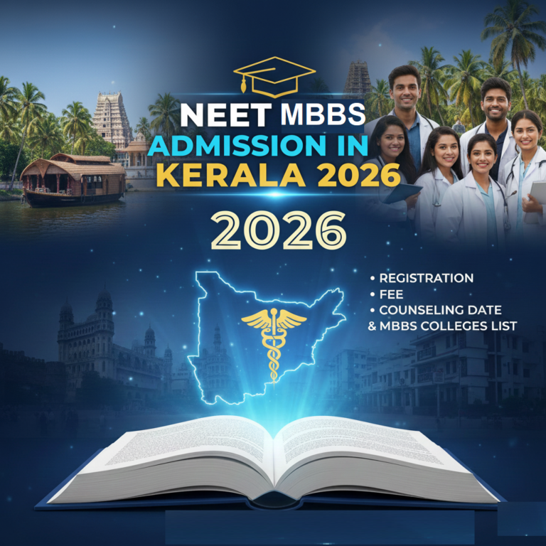 NEET MBBS Admission in Kerala 2026 – Registration, Fee, Counselling ...